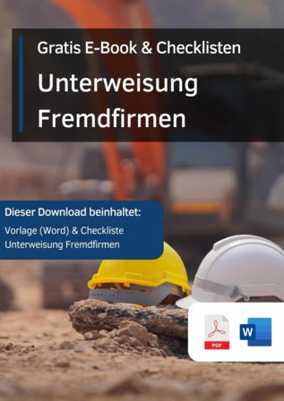 Unterweisung Fremdfirmen